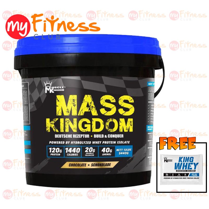 HULK MASS MK MASS KINGDOM LEAN GAINER (12 LBS/5.4 KG) / WEIGHT GAIN ...