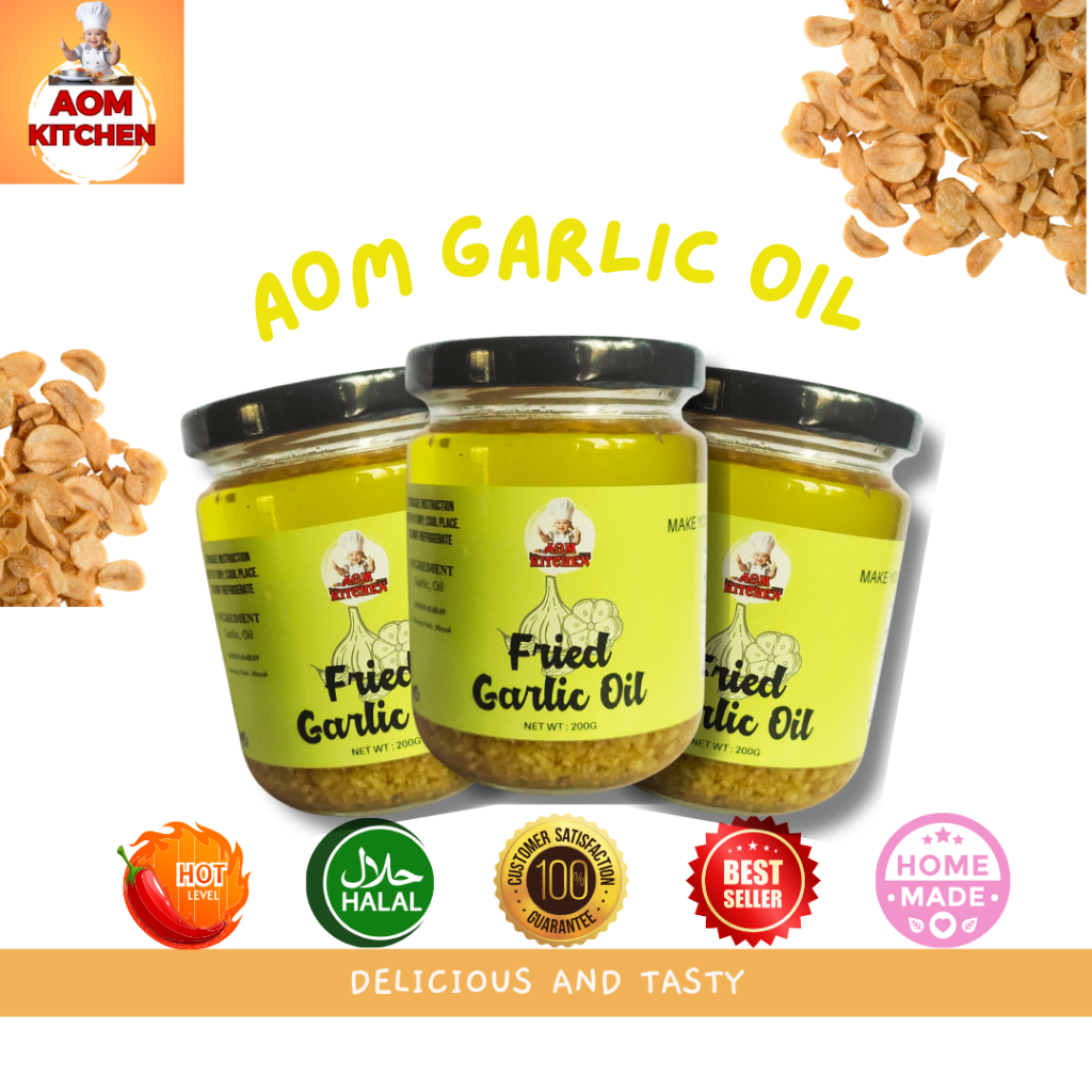 AOM GARLIC OIL by AOM KITCHEN (HALAL) | Shopee Malaysia