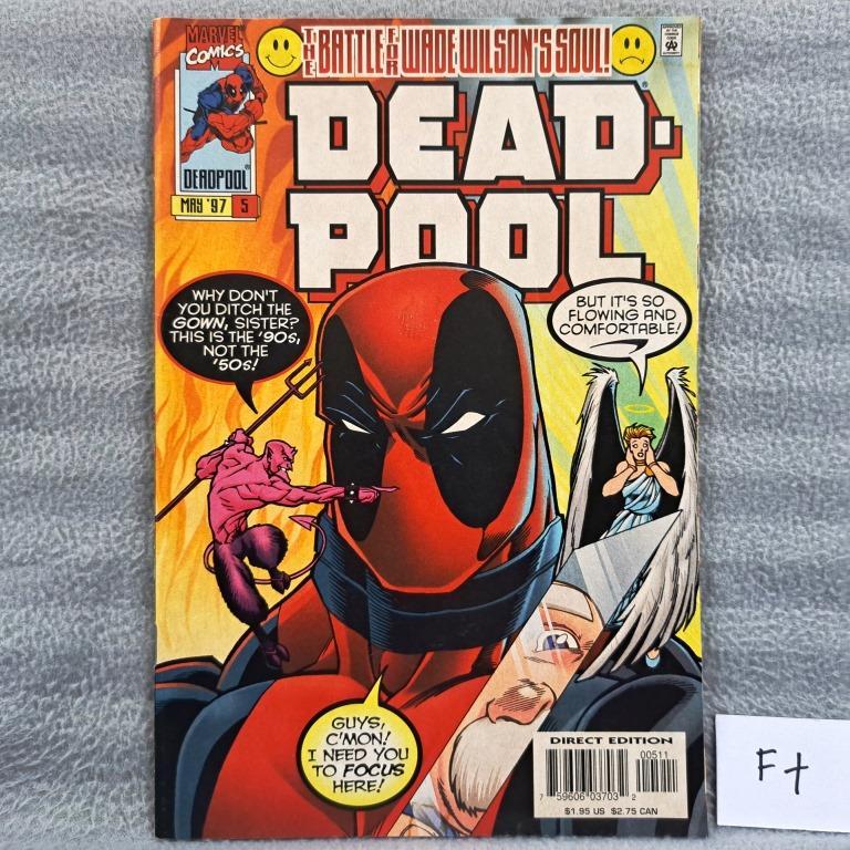 Deadpool #5 (1st Series) Marvel Comics (X-Men) Joe Kelly, Ed McGuinness ...