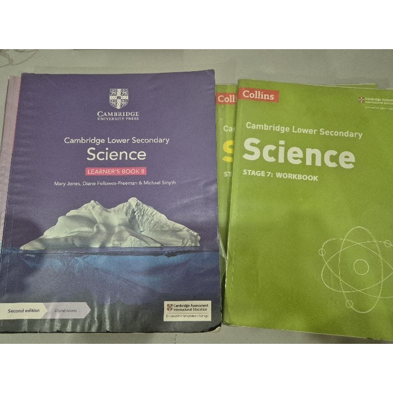 Collins Textbook Science Cambridge Textbook Year 7 Year 8 | Shopee Malaysia