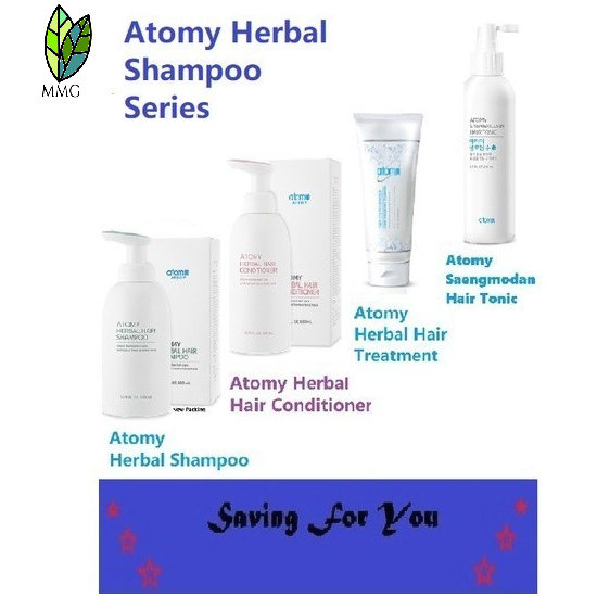 Atomy herbal Hair Shampoo / Hair Treatment / Hair Conditioner - Ready ...