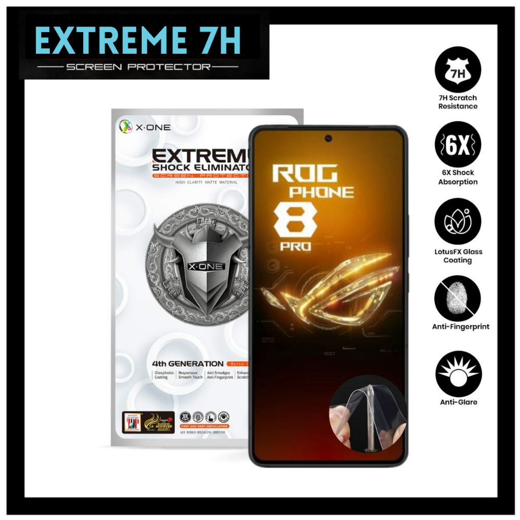Asus Rog 9 8 7 6 D 5 S Pro Clear Matte X-One 4th Generation Xone Gamer ...