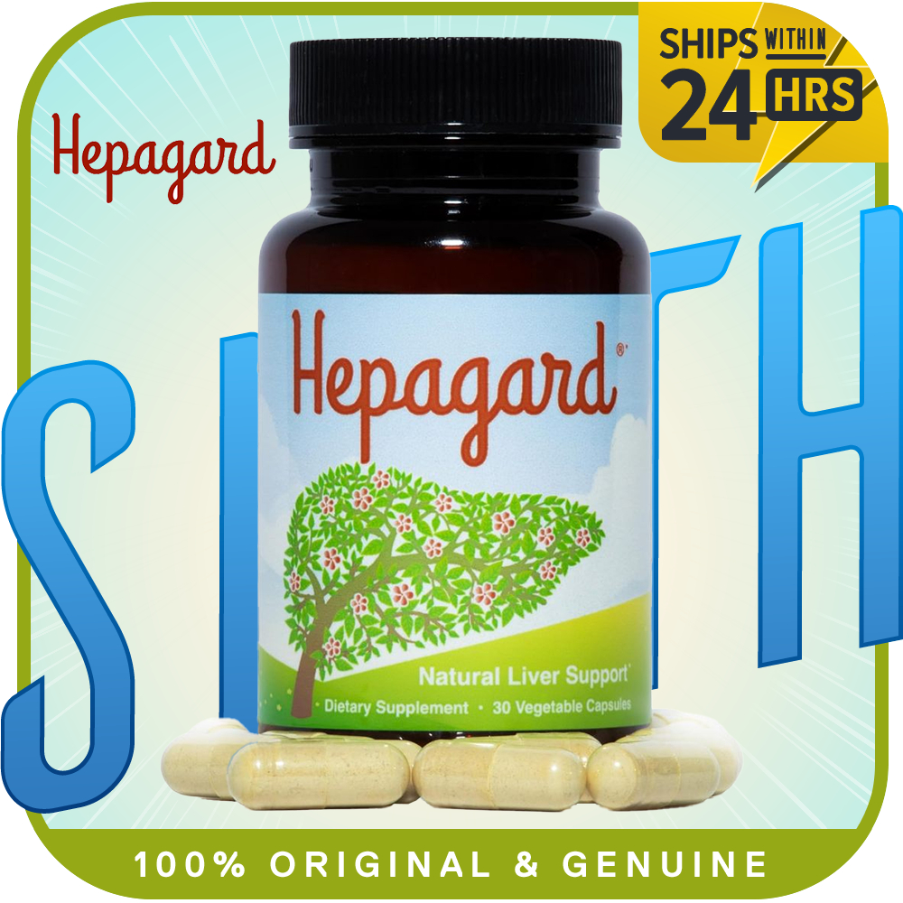 GENUINE HEPAGARD Natural Liver Support Supplement Capsule with N-Acetyl ...