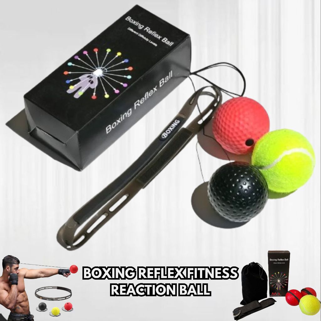 Boxing Reaction Ball Boxing Magic Ball Speed Reflex Fight Ball with ...