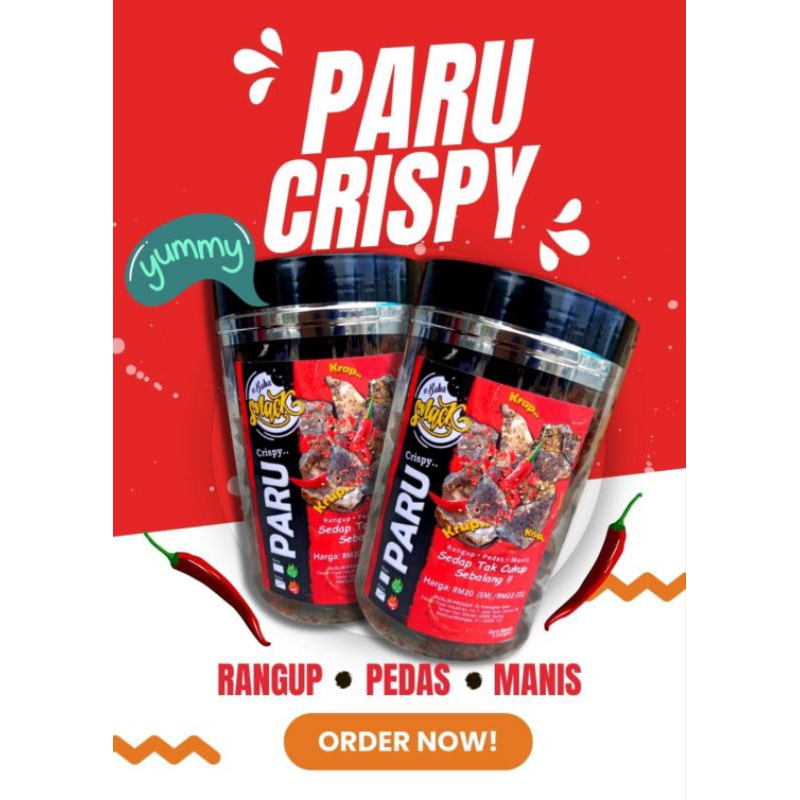 PARU CRISPY SPICY 🔥 🔥 🔥 BY MR.BABA SNACK GERENTI SEDAP | Shopee Malaysia