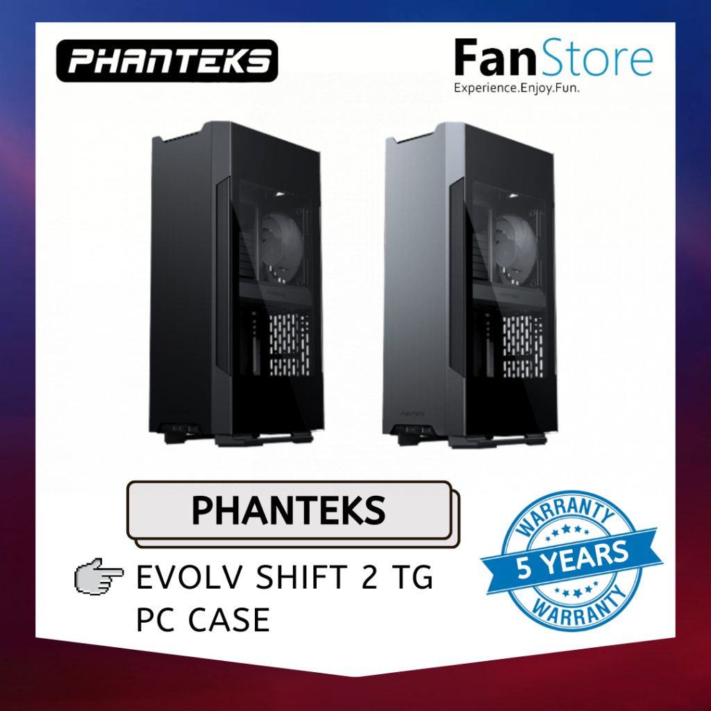 FANSTORE PHANTEKS Evolv Shift 2 iTX Case TG Windows PC Casing - Black ...