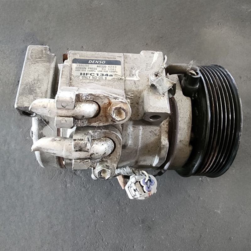 Toyota Hiace Fortuner Innova 2.5 3.0 1kd 2kd aircond compressor air ...