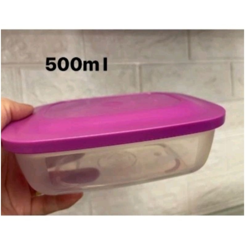Tupperware Sweet Little Things Small Rectangular Saver 500ml (1 Pcs ...