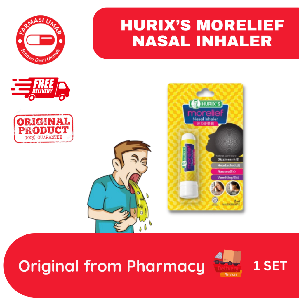 HURIX'S Morelief Nasal Inhaler (2ml) | Shopee Malaysia