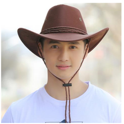 Cowboy Hat Premium Topi Cowboy Party Wild West Western Travel Hat ...