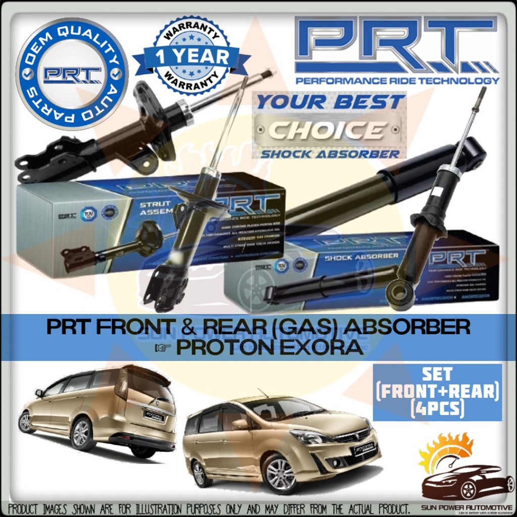 PRT Proton Exora CPS CFE 1.6 (2009-2019) Gas Shock Strut Absorber ...