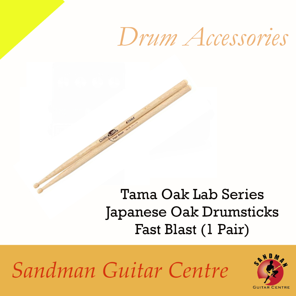 Tama Oak Lab Drum Stick Fast Blast - OLFA (1 Pair) | Shopee Malaysia