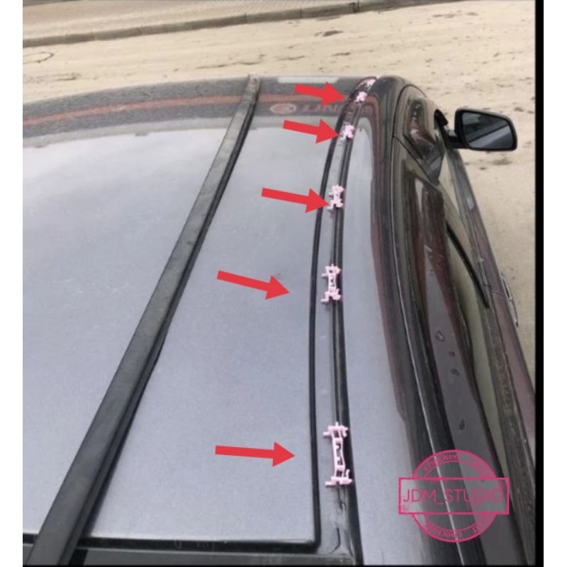 🔥5.5BEST PRICE🔥INSPIRA LANCERGT EVOX ROOF DRIP MOULDING CLIP TRITON ...