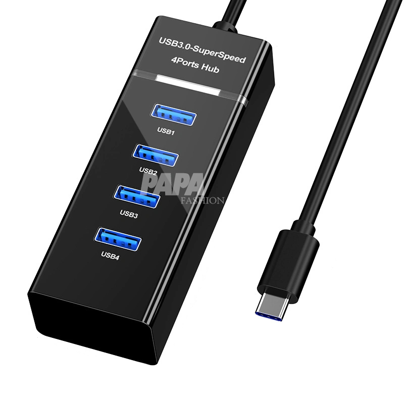 USB Hub3.0 Port Extension Cable Multi Splitter High Speed USB Adapter ...
