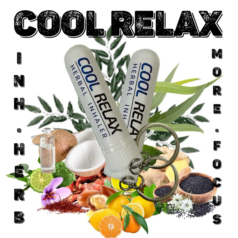 Cool Relax Inhaler - Get focused | Shopee Malaysia