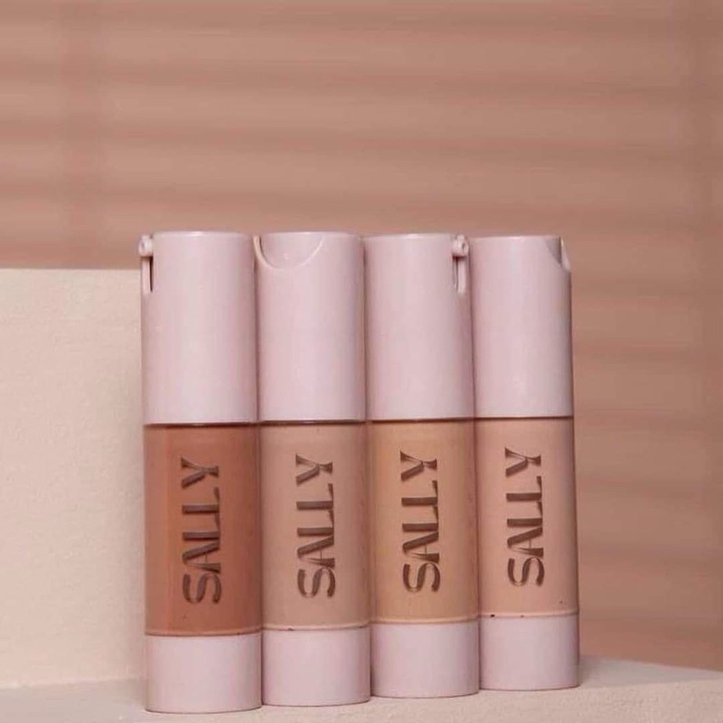 SALLY FOUNDATION NATURAL HIGH COVERAGE FOUNDATION 15ML | Shopee Malaysia