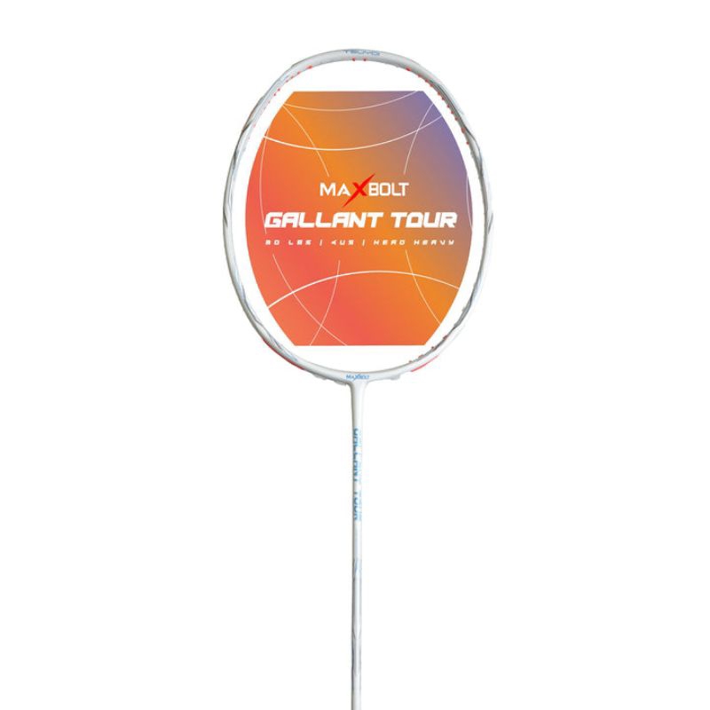 MAXBOLT GALLANT TOUR WHITE RACKET | Shopee Malaysia