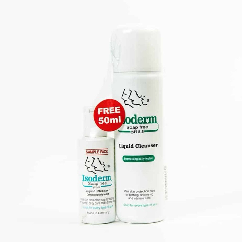 Isoderm Liquid Cleanser (250ml + FOC 50ml) | Shopee Malaysia