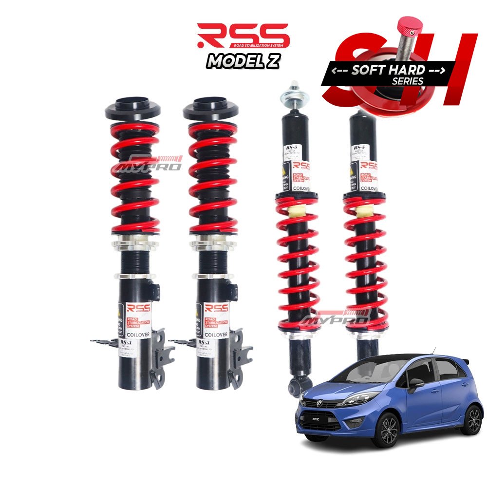 RSS Model Z Adjustable Absorber Suspension High Low Soft Hard Bodyshift ...