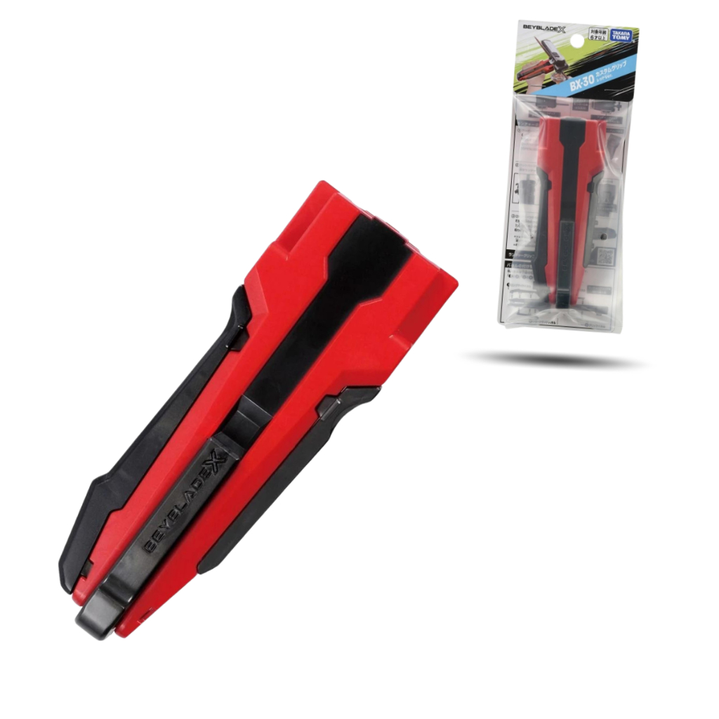 [BEYFAN] BX-30 Custom Grip (Red Ver.) | Takara Tomy Beyblade X Basic ...