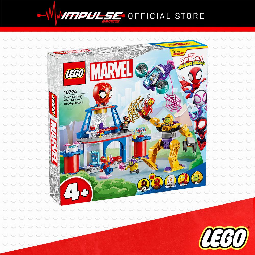 LEGO 10794 Spidey Team Spidey Web Spinner Headquarters | Shopee Malaysia