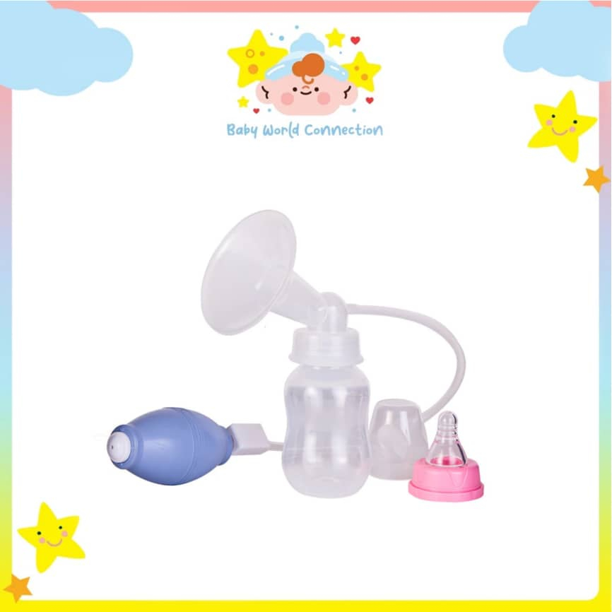 Breast Pump Manual Pam Susu Baby Breast Milk Pumps Breastfeeding Pam ...