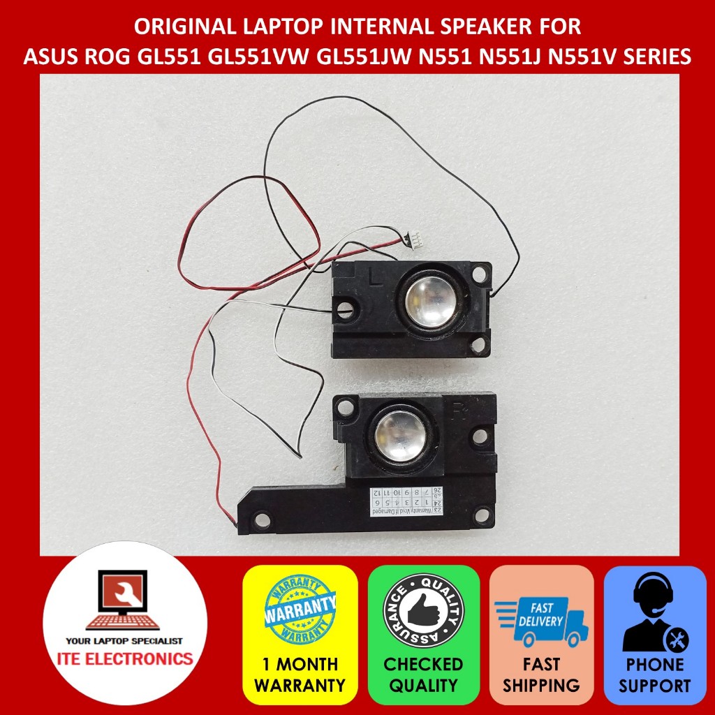 ORIGINAL ASUS ROG GL551 GL551VW GL551JW N551 N551J N551V SERIES LEFT ...