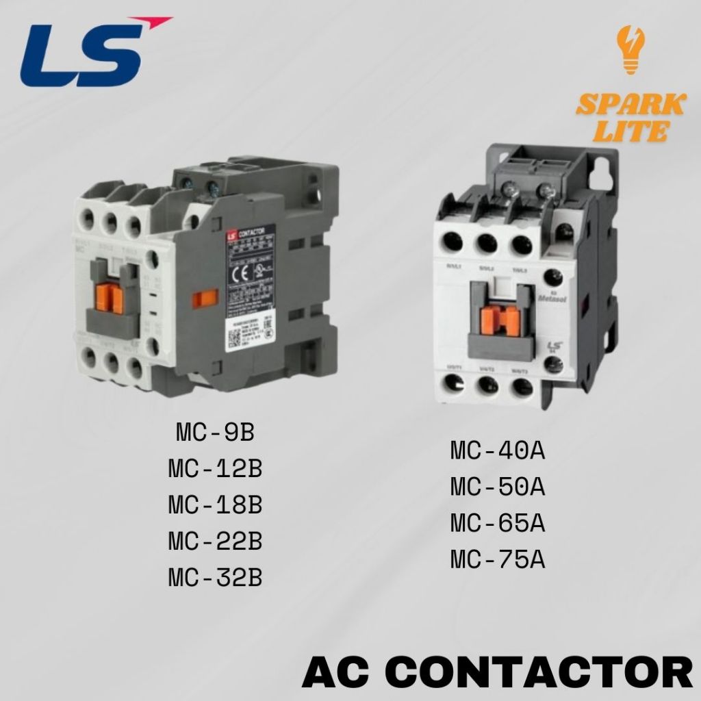 LS Metasol Magnetic Contactor 240V/415V MC-9b, MC-12b, MC-18b, MC-22b ...
