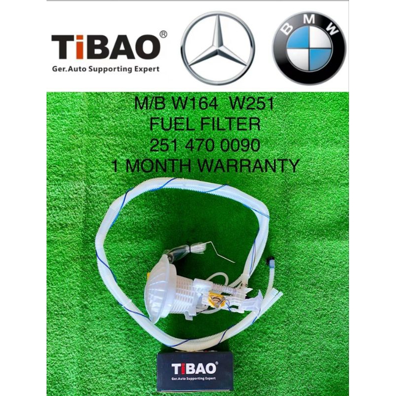 (TiBAO) BENZ W164 W251 R350 M272 V6 FUEL FILTER SET | Shopee Malaysia