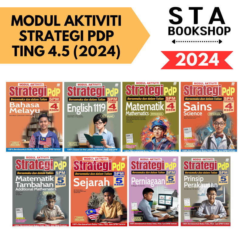 [STA] 2024 MODUL AKTIVITI STRATEGI PDP TINGKATAN 4 & TINGKATAN 5 (SASBADI) | Shopee Malaysia