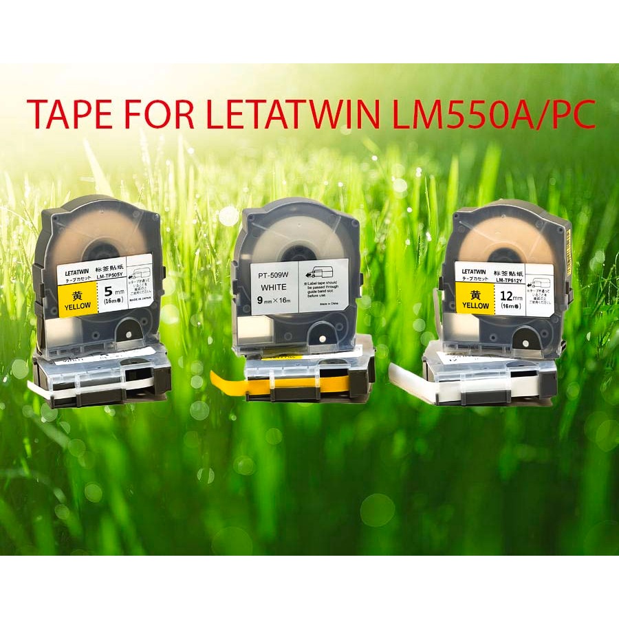 Tape For MAX LETATWIN LM-550A /PC Electronic Lettering Machine Colour ...