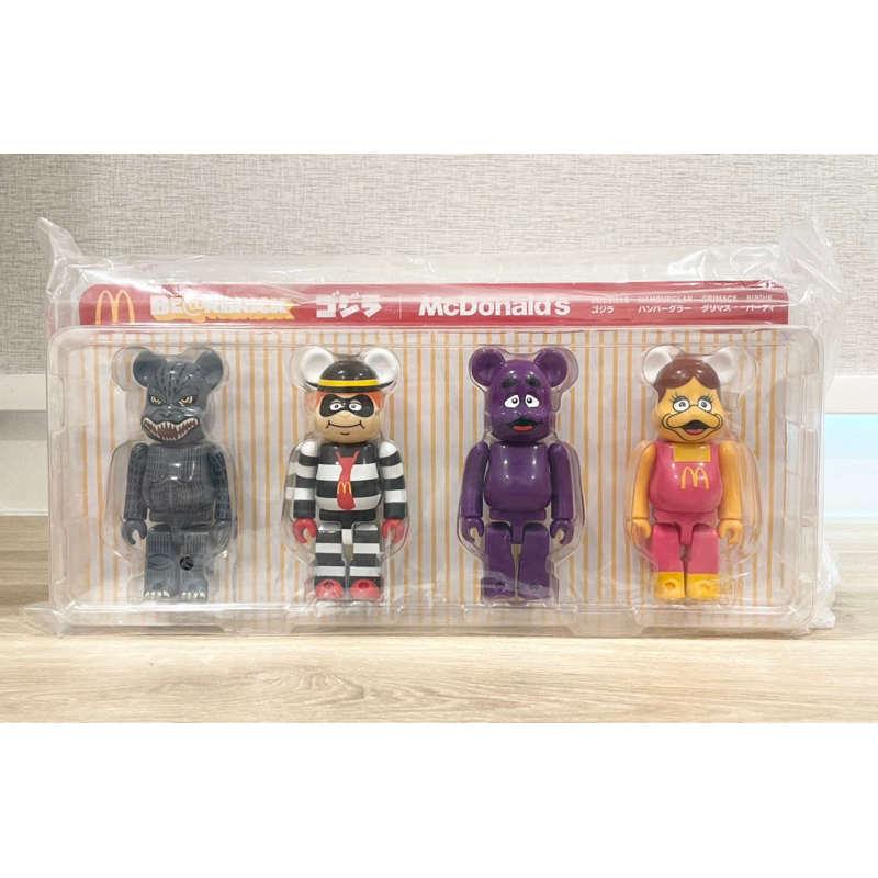 [In Stock] Medicom Bearbrick BE@RBRICK 150% “GODZILLA vs. McDONALD'S ...