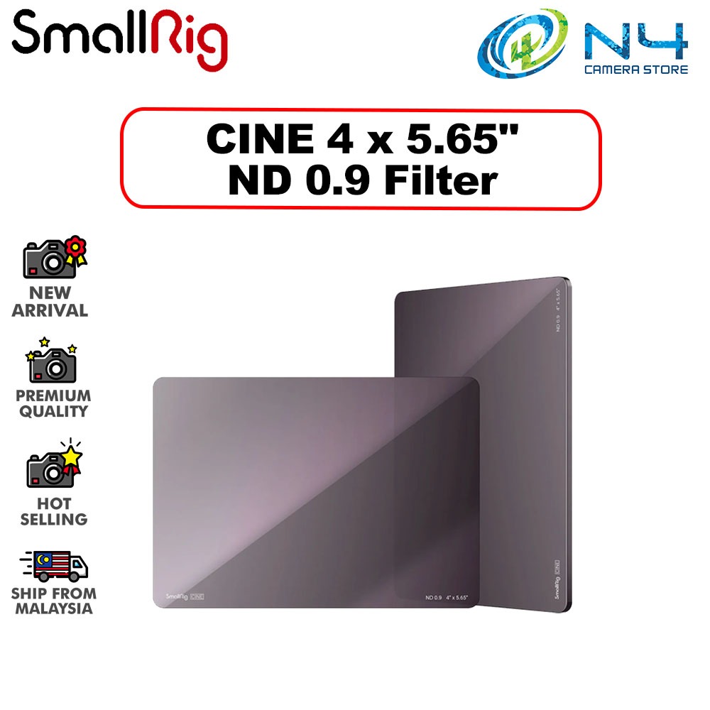 SmallRig CINE 4 x 5.65" ND Filter 4225 | Shopee Malaysia