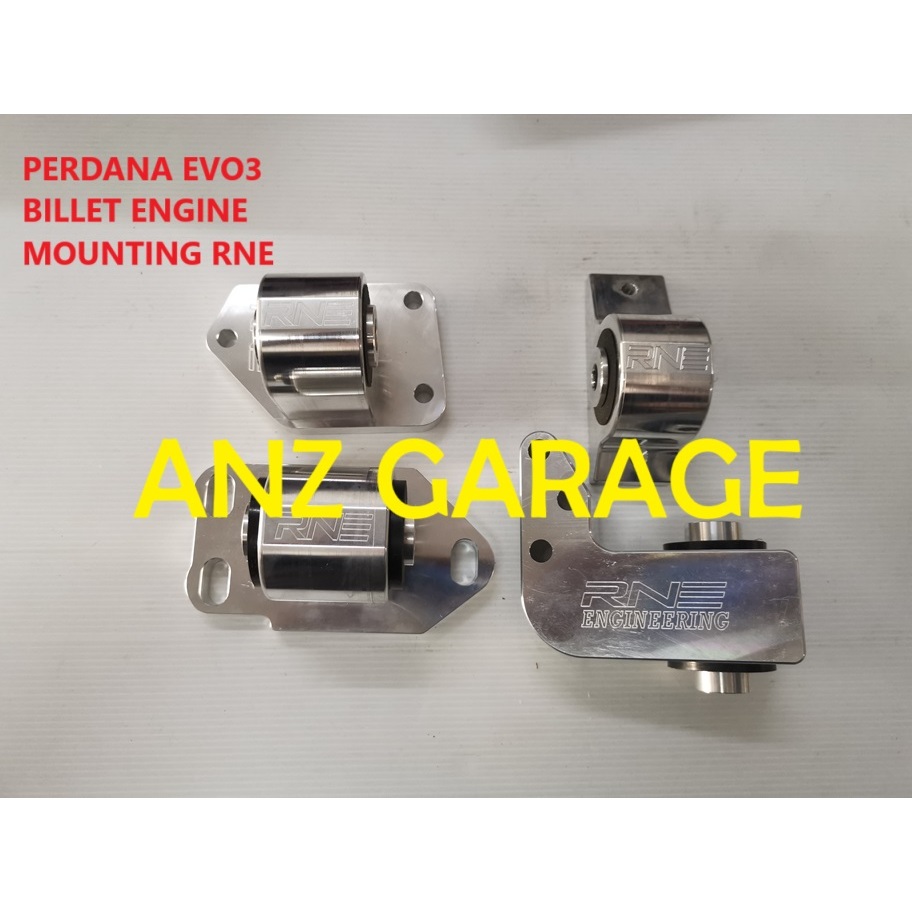 PERDANA MITSUBISHI EVO 123 RNE BILLET ENGINE MOUNTING - EVO123 | Shopee ...