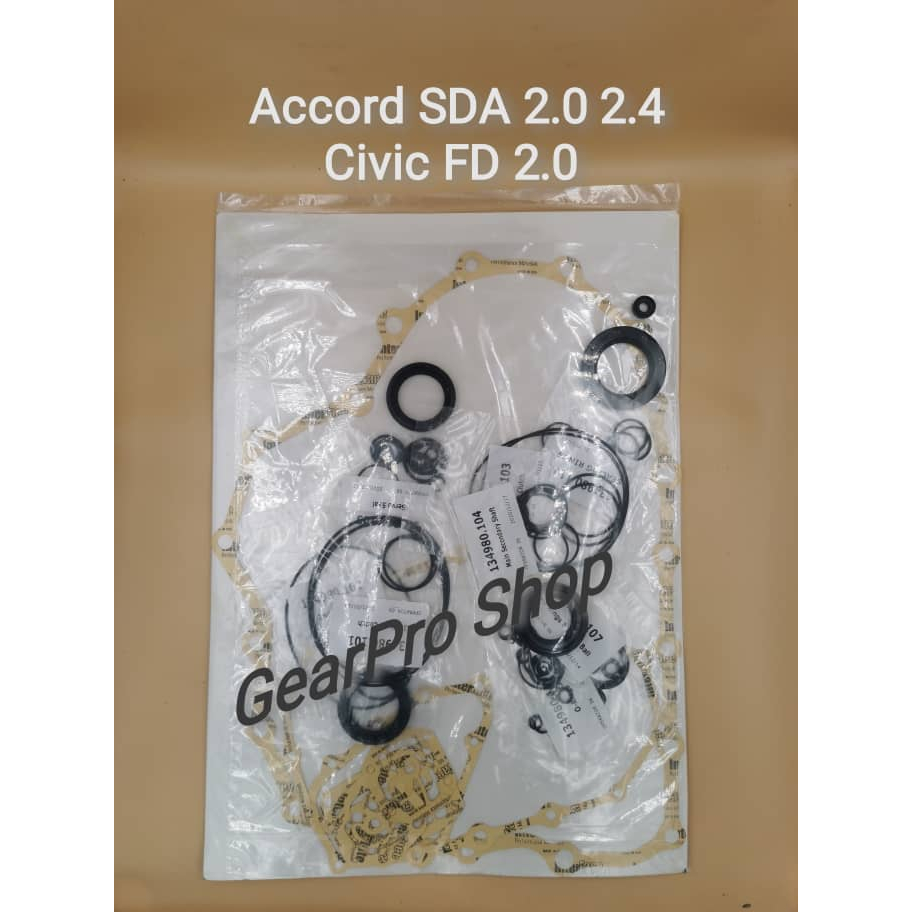 HONDA ACCORD TAO 2.0 2.4 G63A SDA 2.0 2.4 GAFA GAJA CIVIC FD 2.0 MPMA AUTO TRANSMISSION GEARBOX ...