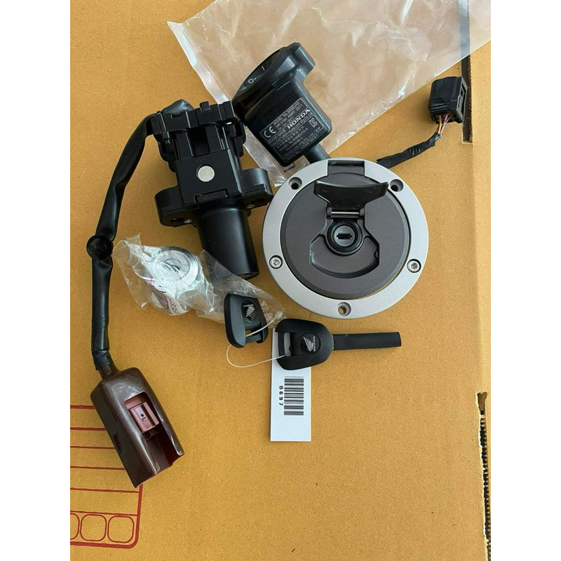KEY SET FULL CBR650R CB650R CBR CB R 650 HONDA BIG BIKE NEW GENUINE ...