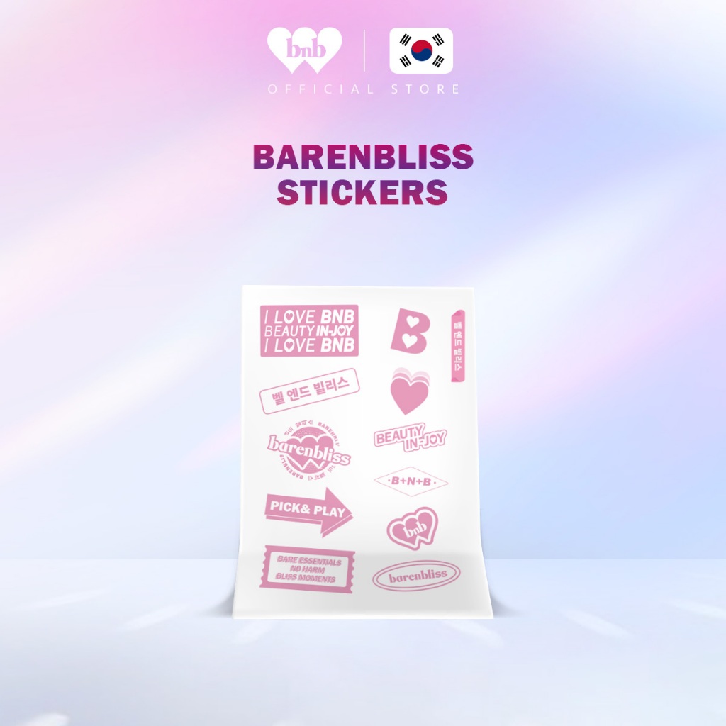 (GWP) BNB barenbliss Limited Edition Sticker | Shopee Malaysia