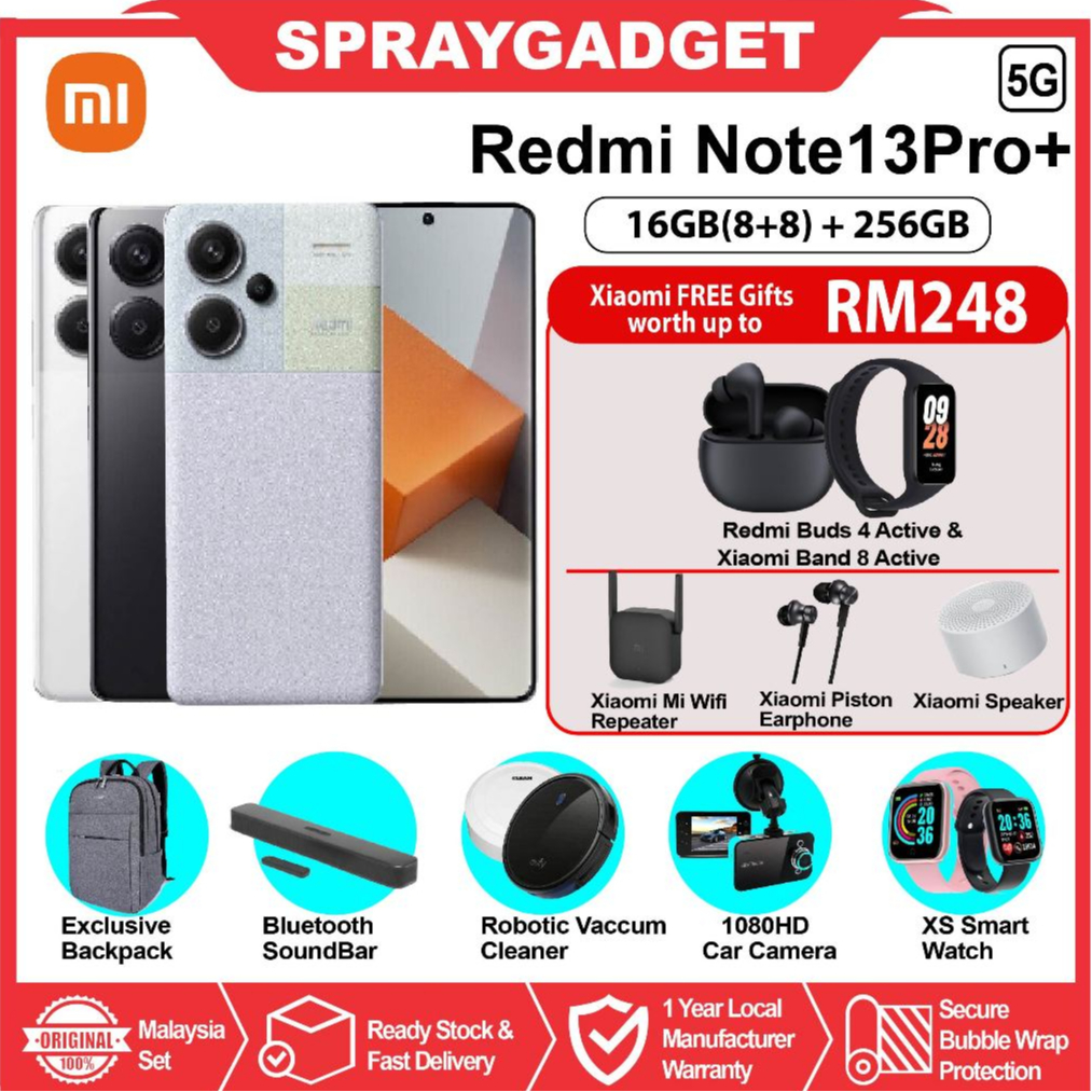 Redmi Note 13 Pro+ 5G / Note 13 Pro 5G (8+256GB l 12+512GB) 200MP OIS ...