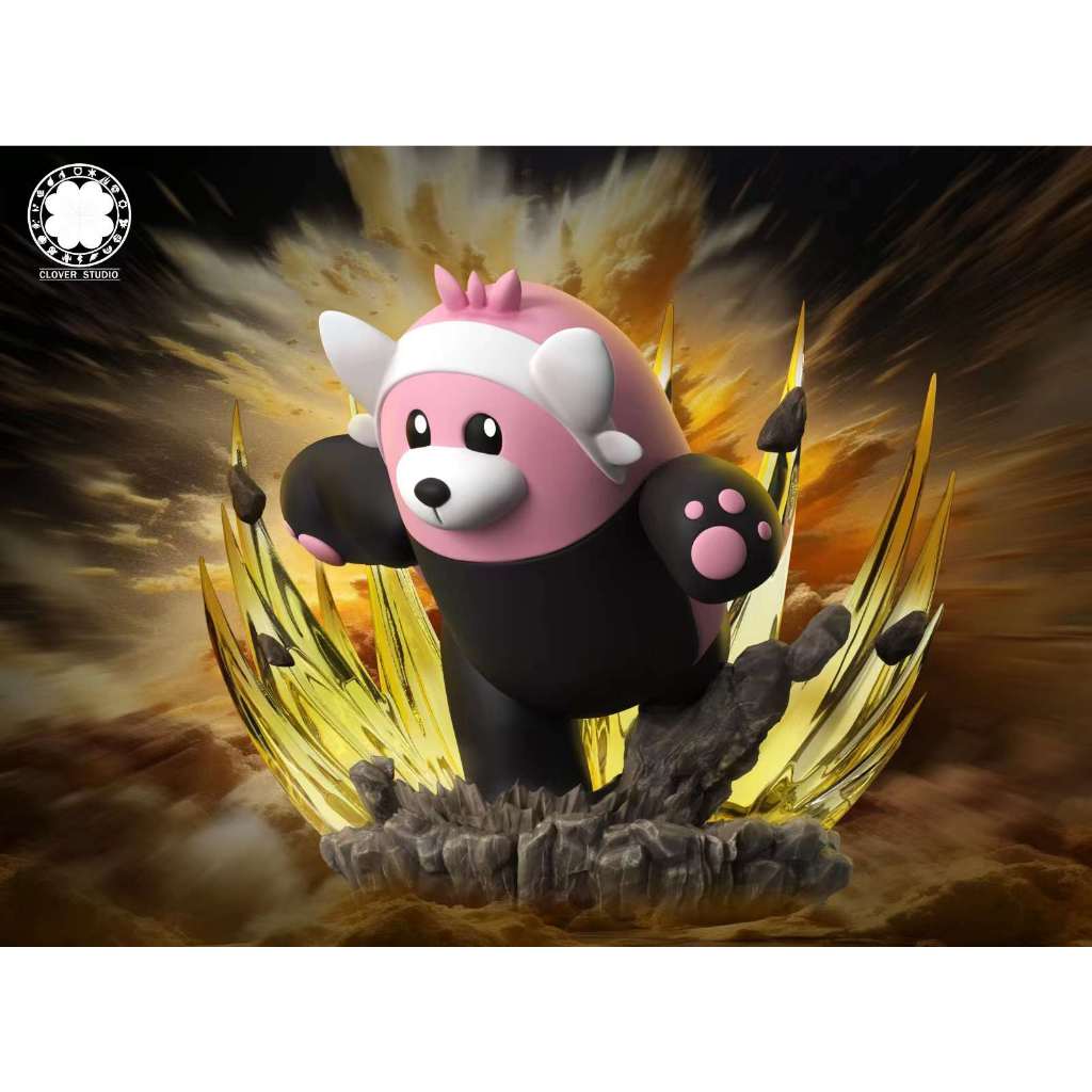 Clover Studio - Bewear Pokemon Resin Statue GK Anime Figure | Shopee ...