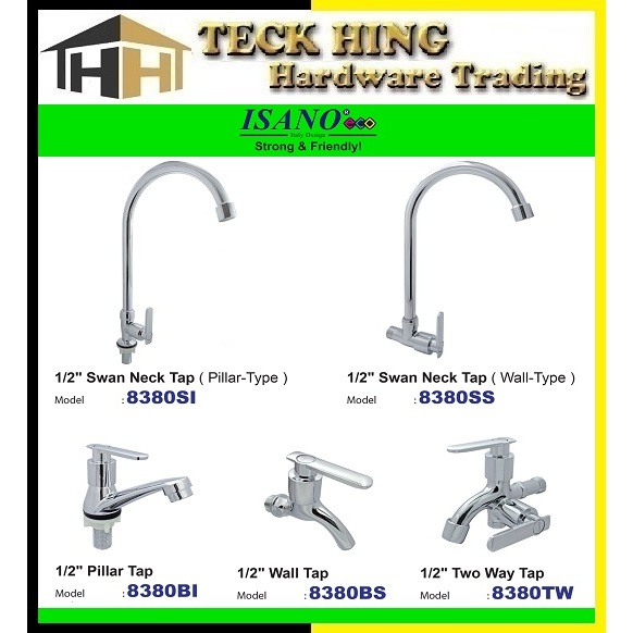 ISANO ECO 8300 series Kitchen Basin Pillar Tap Bib Tap Water Faucet ...