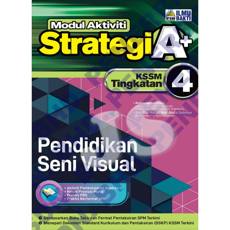 MODUL AKTIVITI STRATEGI A+ PENDIDIKAN SENI VISUAL TINGKATAN 1 2 3 4 5 ...