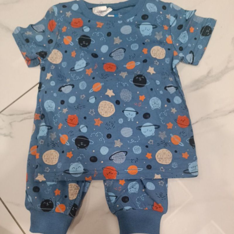 100% sutera finishing pureen baby boy set | Shopee Malaysia