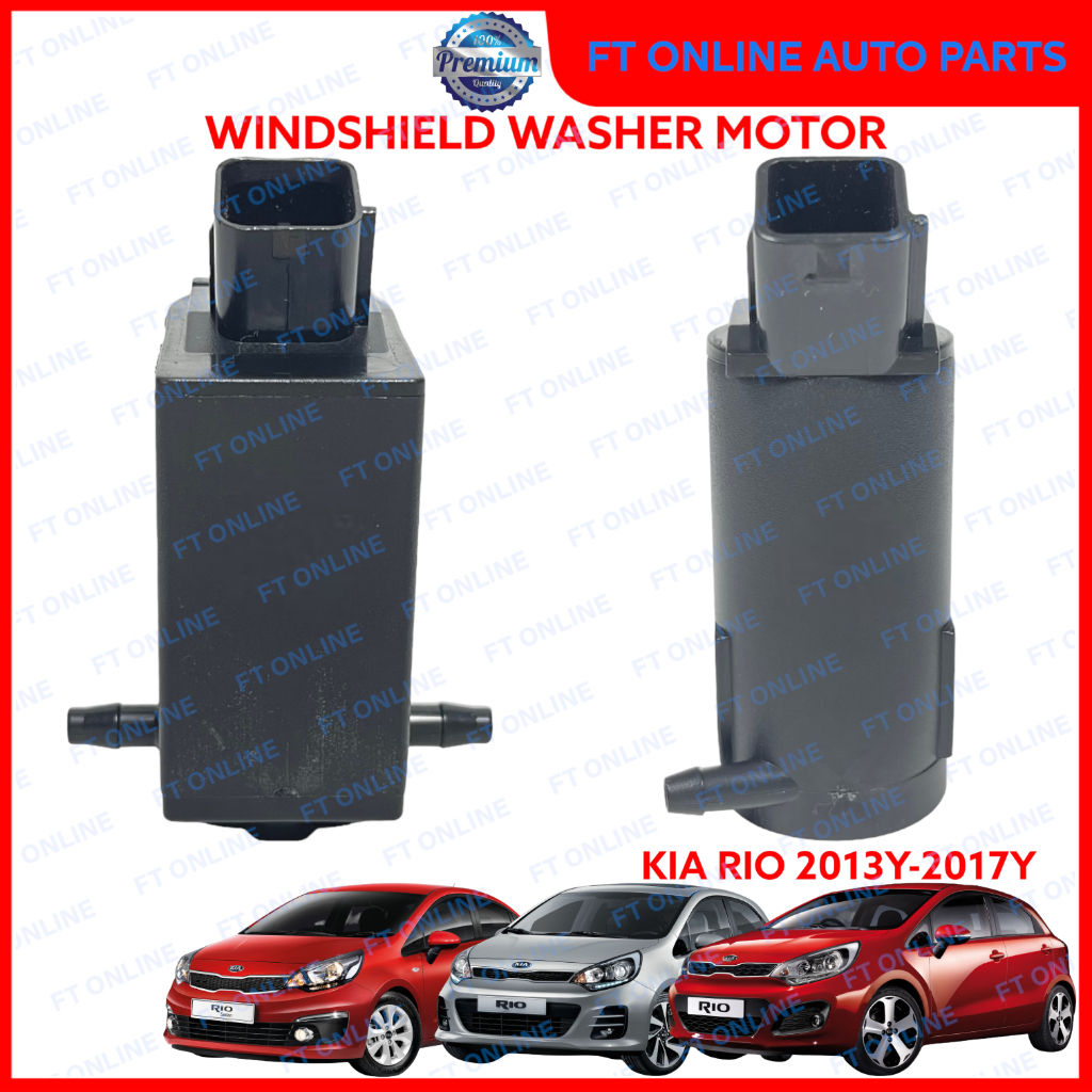 KIA RIO 2013-2017 UB WASHER MOTOR/PUMP WINDSHIELD WIPER TANK 2014 2015 ...