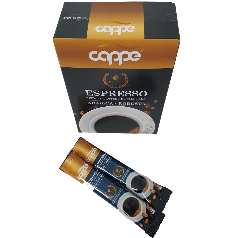 CAPPE ESPRESSO COFFEE CAPPE浓缩咖啡 40sachets | Shopee Malaysia