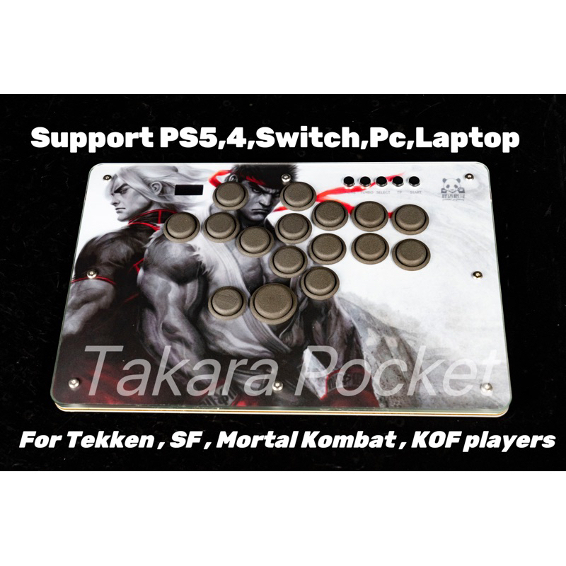 Hitbox Arcade fight stick 16 button for PS5,4,Switch,Pc,Laptop | Shopee ...