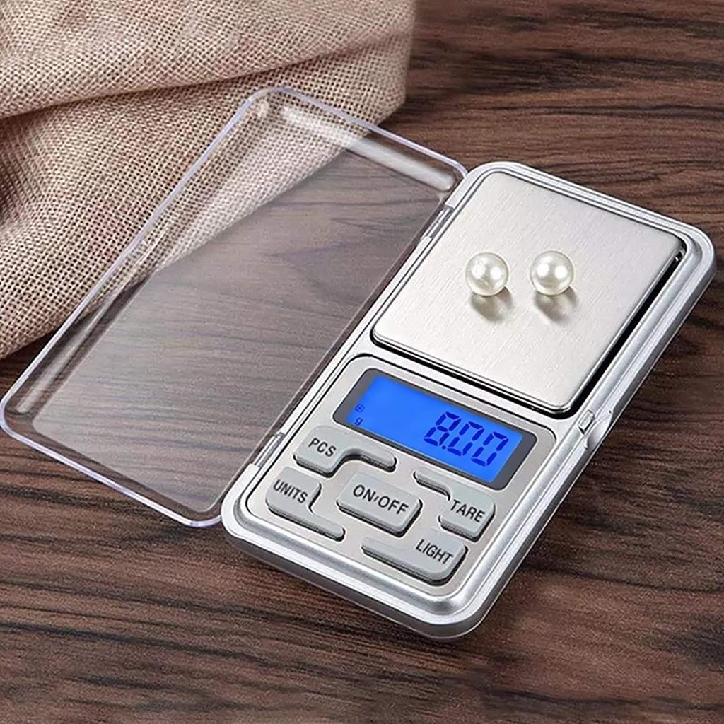 (Batteries Included) Mini Digital Weight Jewelry Gold Pocket Scales ...