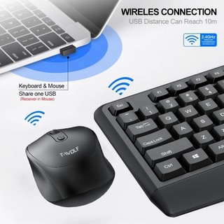 T-WOLF TF300 / Sensonic UX4000 / T-WOLF TF100 Wireless Mouse Keyboard ...