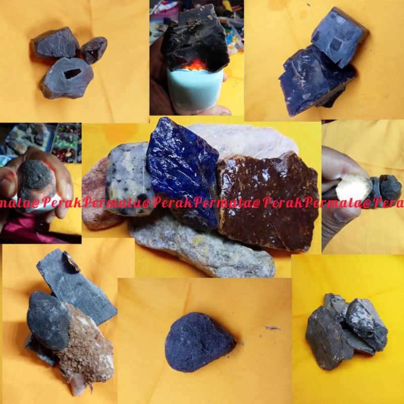 Custom Made Batu Akik ORIGINAL Siap Ikat Cincin Silver Alpaka Super ...