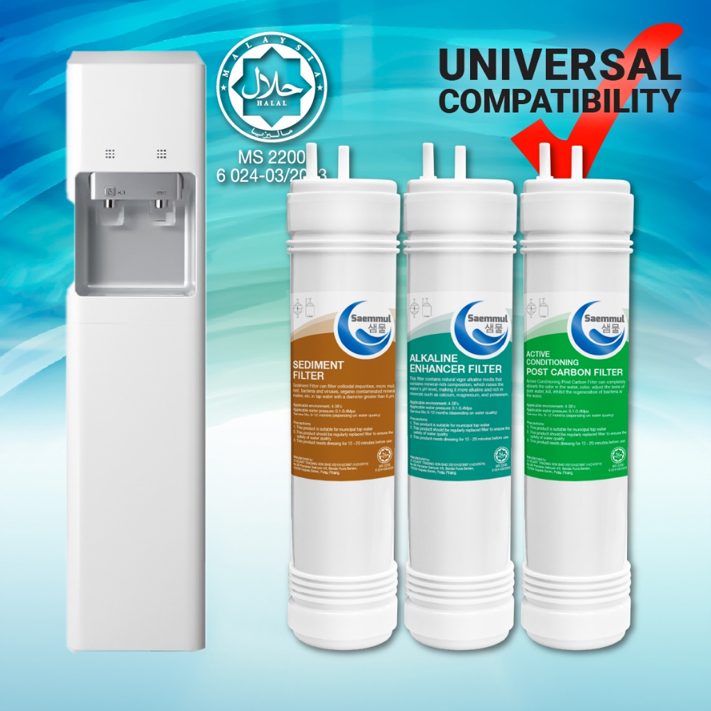 Enhanced Water Filter SAEMMUL10" Alkaline Stage Set-Advanced Filtration ...