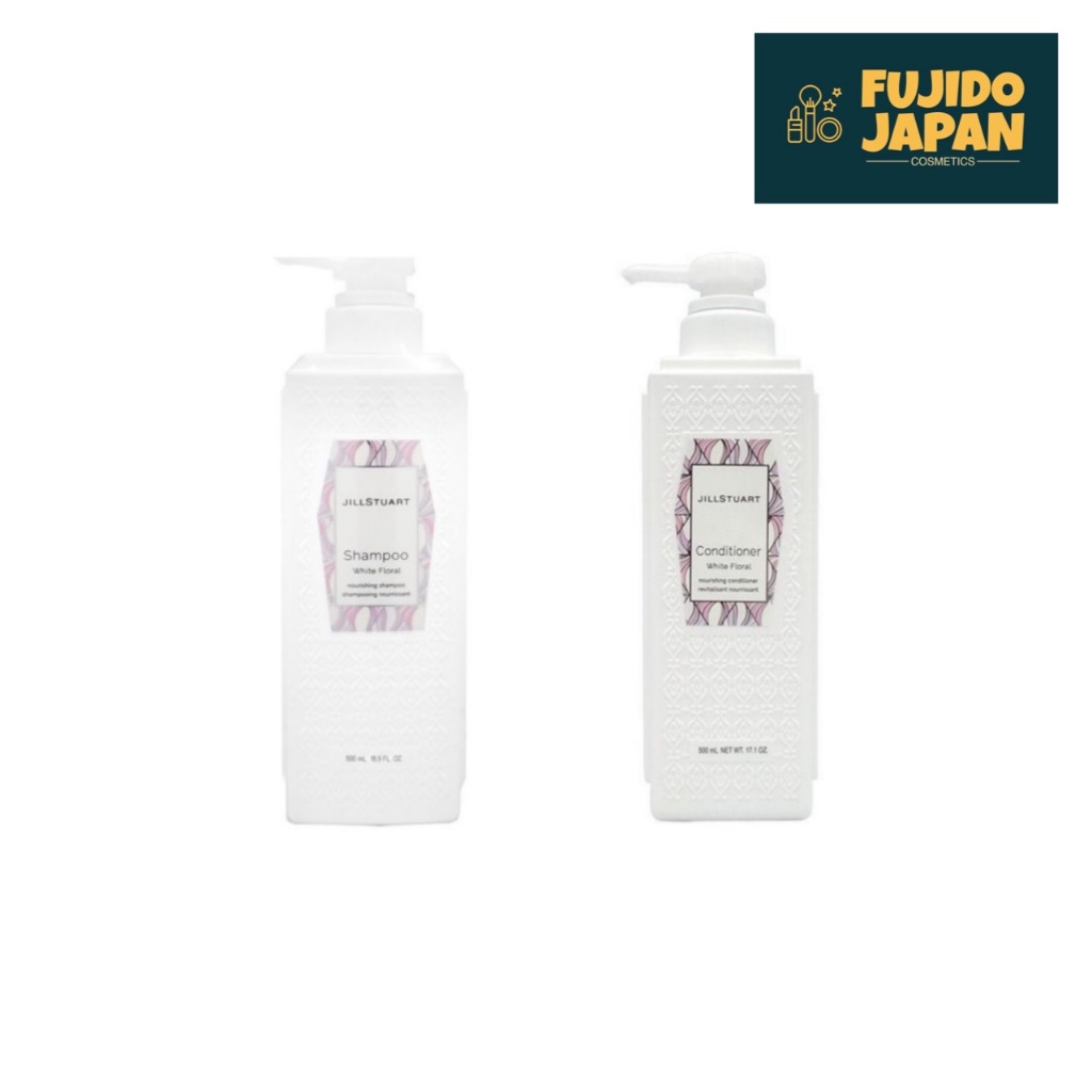 【Shipping from Japan】 Jill stuart Shampoo & Conditioner White Floral ...